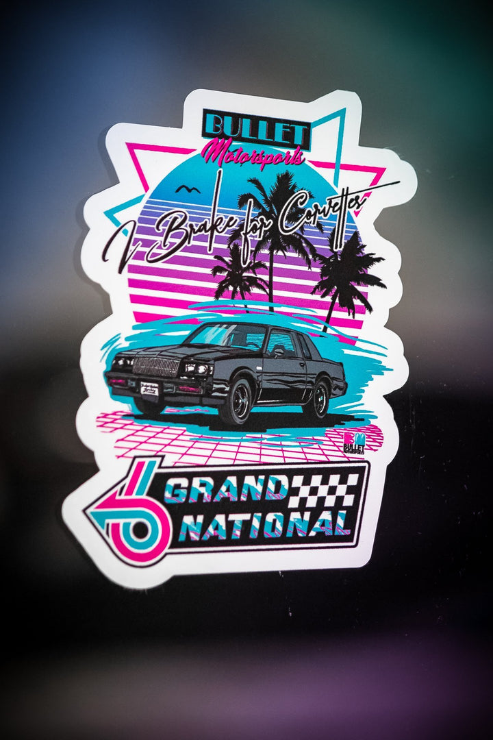 Retro "Grand National" Decal – Bullet Motorsports